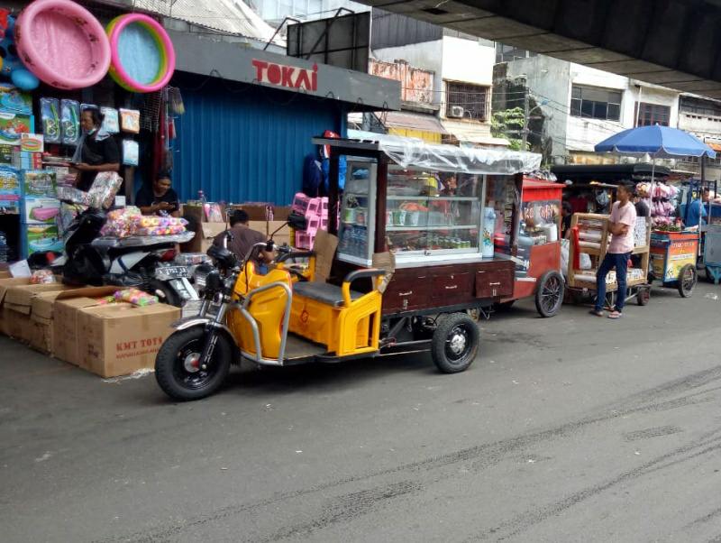 GELIS : Gerobak Listrik Pertama Di Indonesia, Harga 20 Jutaan